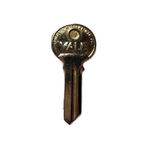 Jewelry | Vintage Yale Key Tie Clip Gold Tone The Yale Towne Mfg Co ...